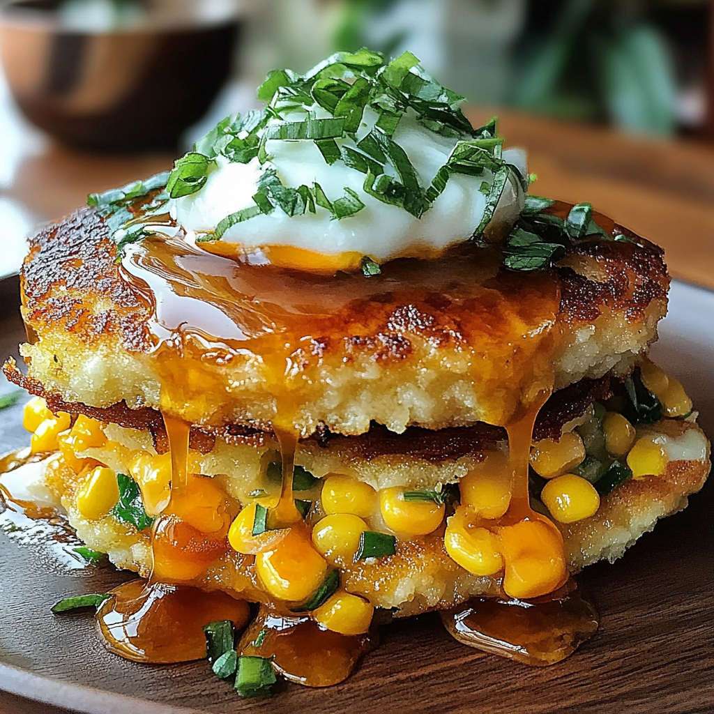 Amazing Sweet Corn Fritter Breakfast for a Delicious Morning