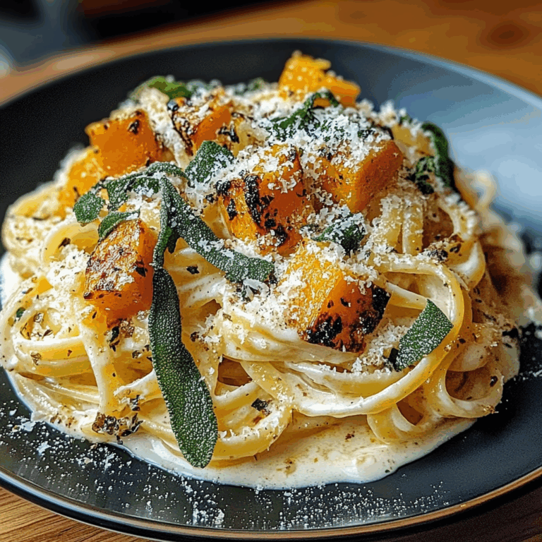 Amazing Butternut Squash & Sage Pasta for Delicious Comfort