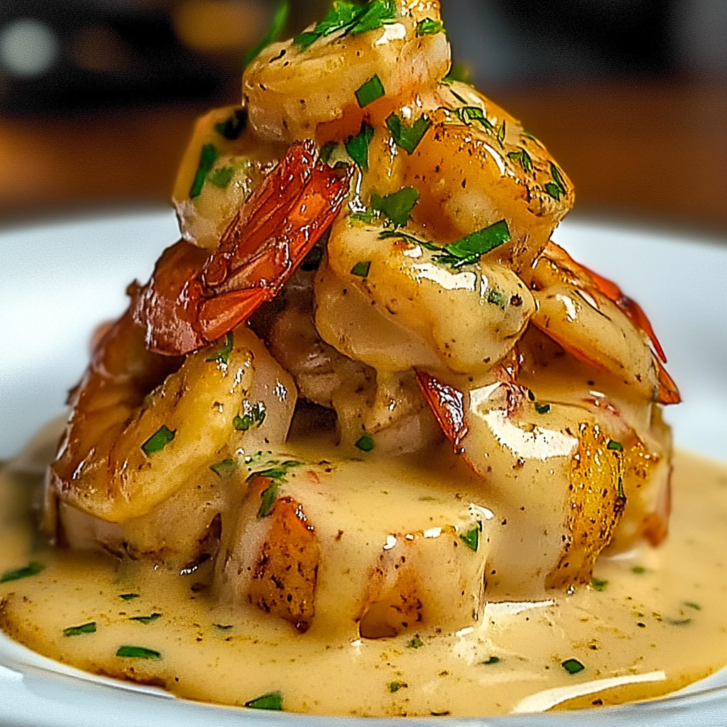Amazing Garlic Shrimp Mofongo for Incredible Flavor Boost