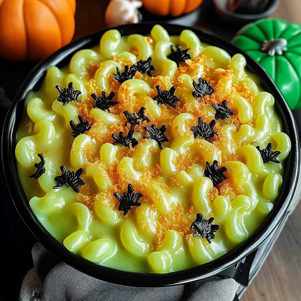 Halloween Monster Mac and Cheese: Amazing Cheesy Delight