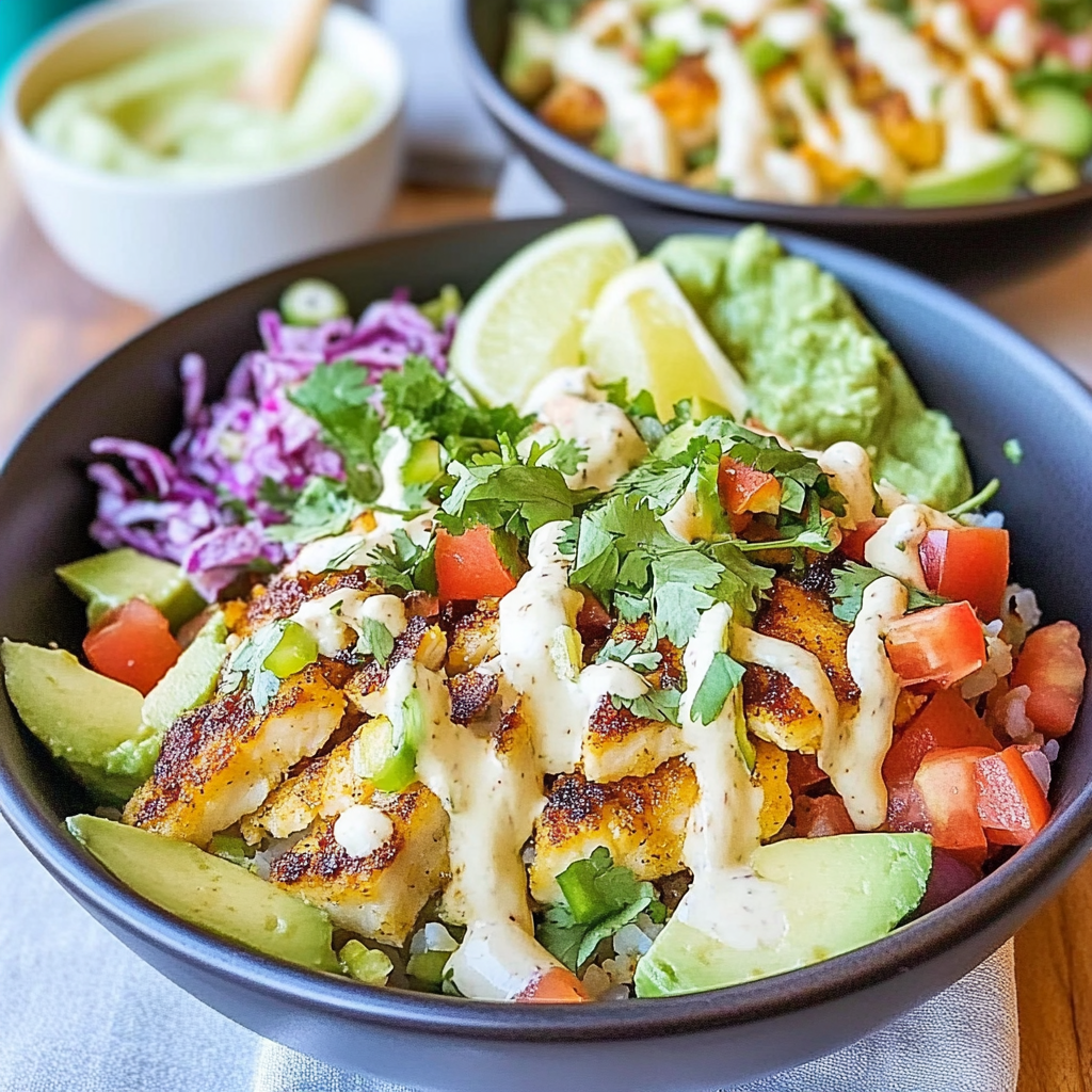 Amazing Low Carb Fish Taco Bowls for a Delicious Fiesta