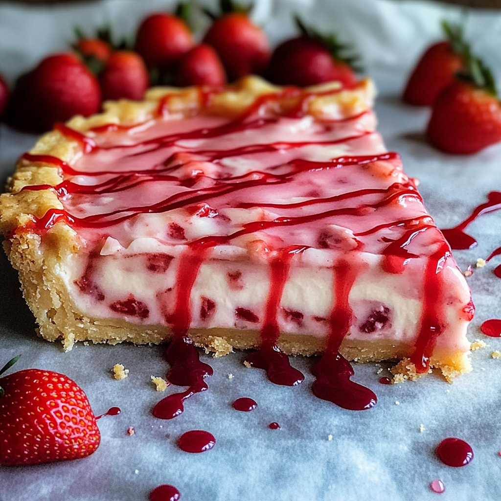 Amazing Strawberry Pop Tart Slab Pie for Delicious Nostalgia