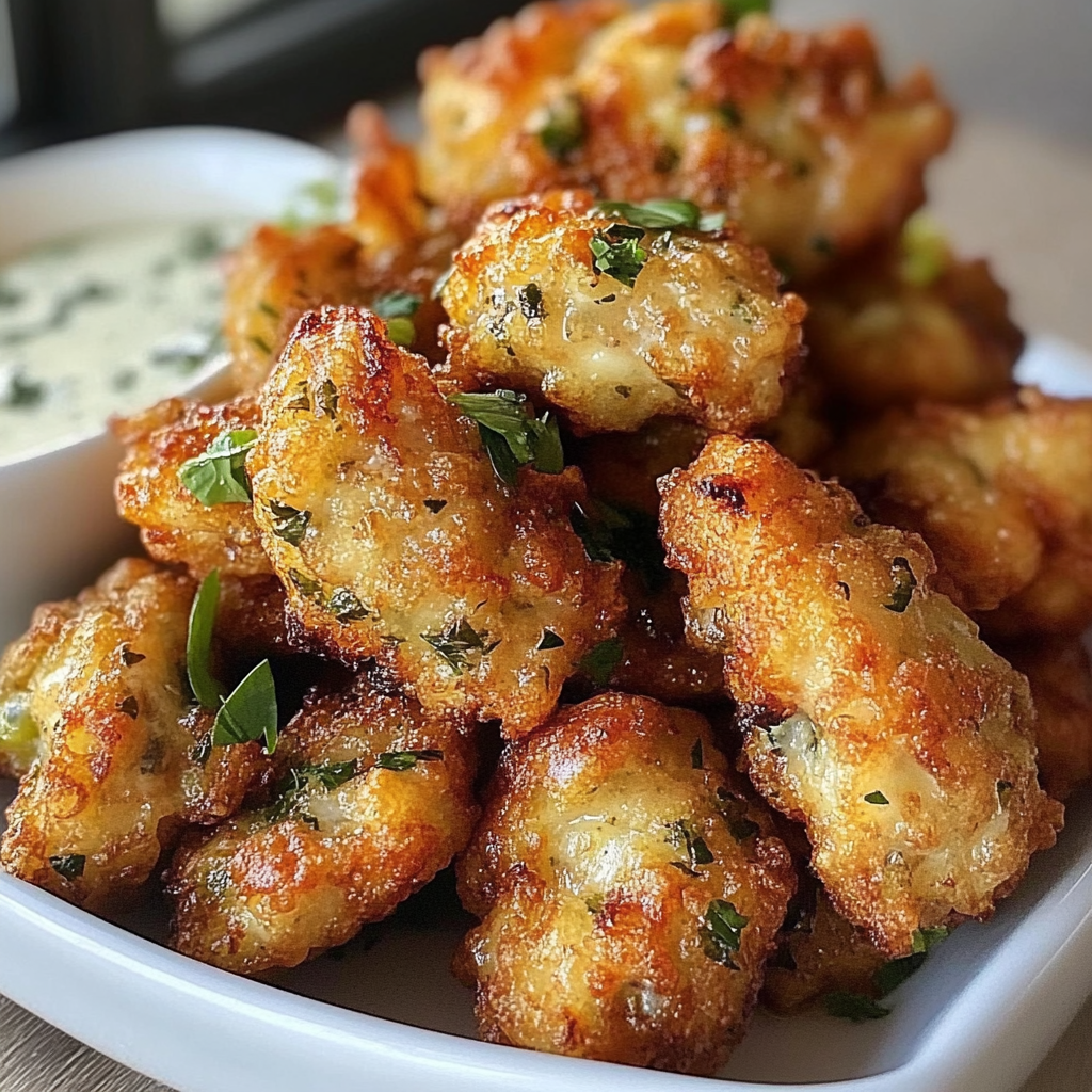 Amazing Dill Pickle Chicken Fritters for Delicious Gatherings