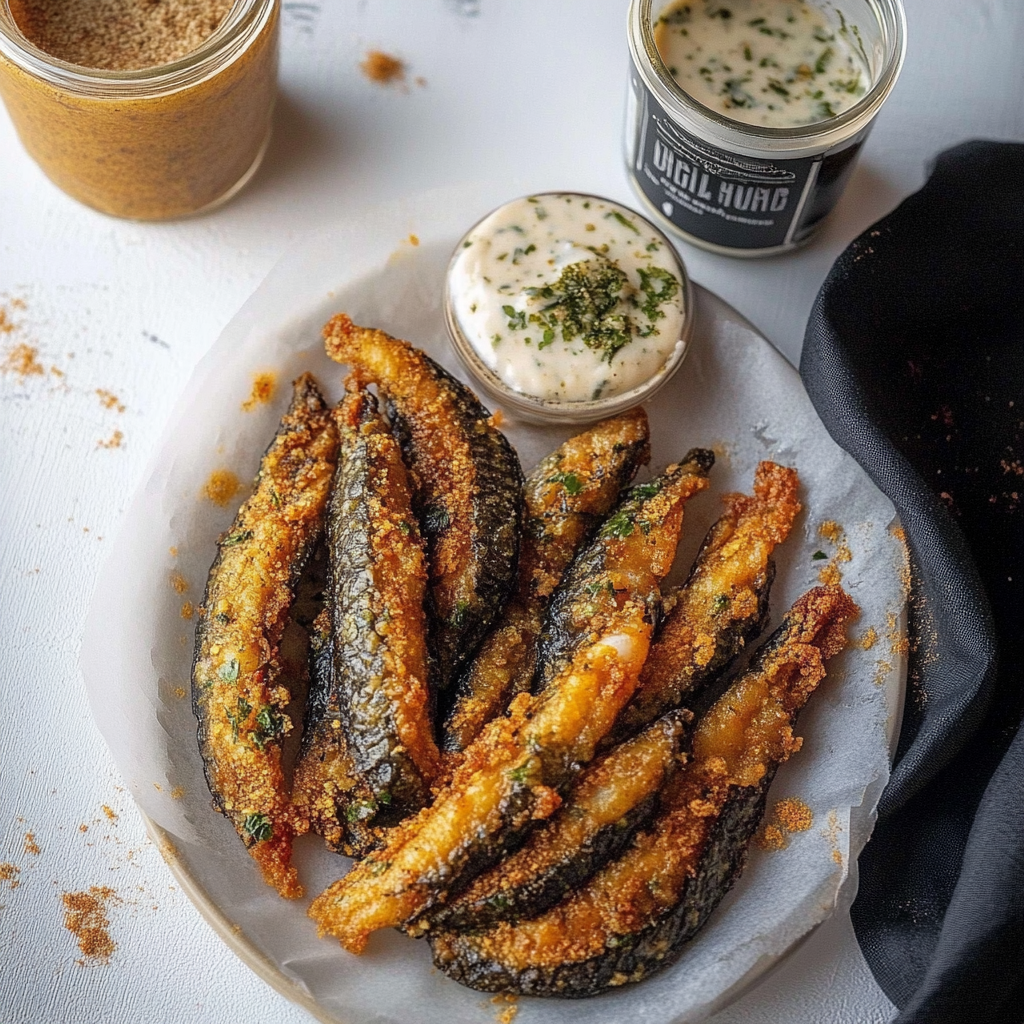 Amazing Moroccan Fried Sardines with Chermoula Delight
