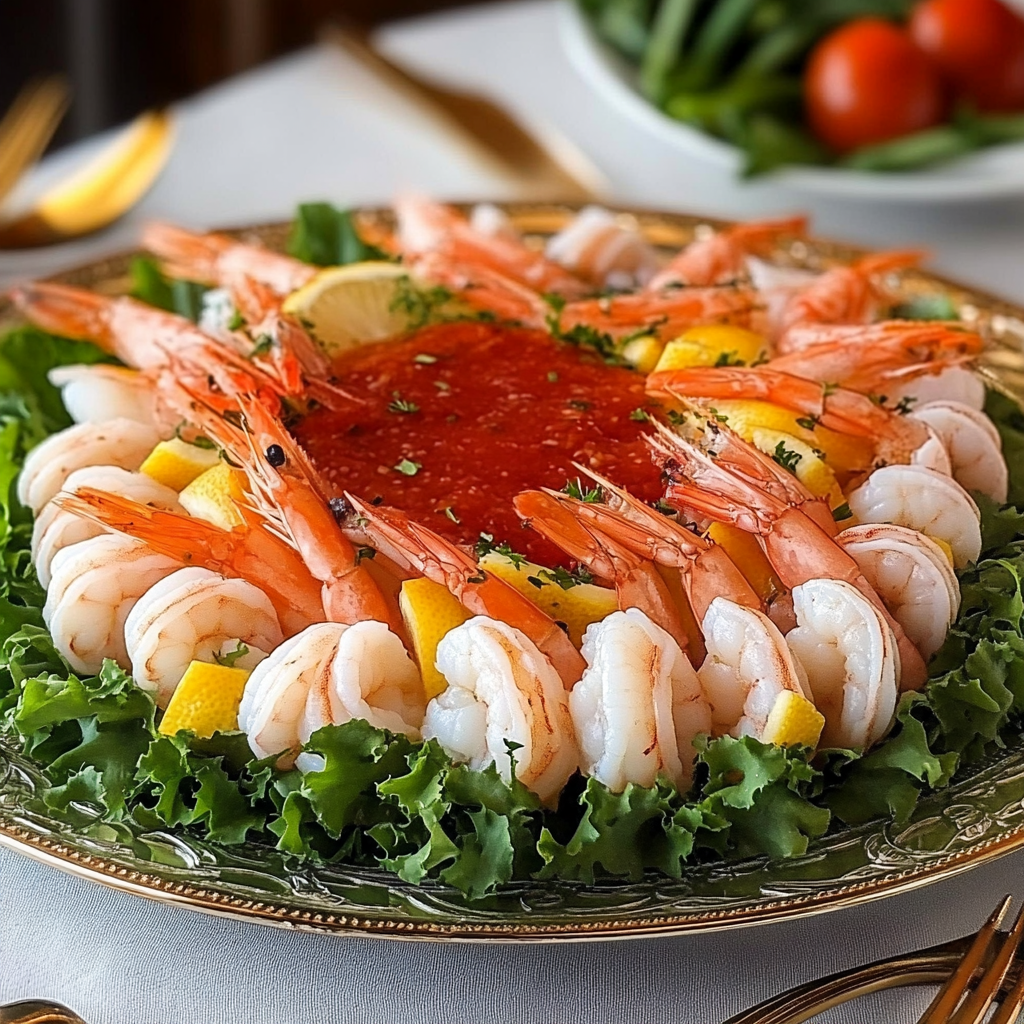 Amazing Shrimp Cocktail Platter – A Mouthwatering Delight