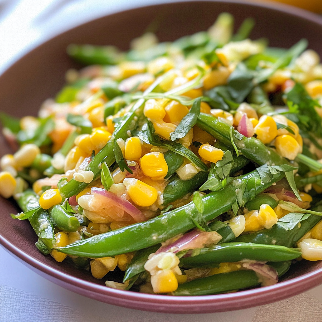 Amazing Sugar Snap Pea and Corn Salad for Delightful Days