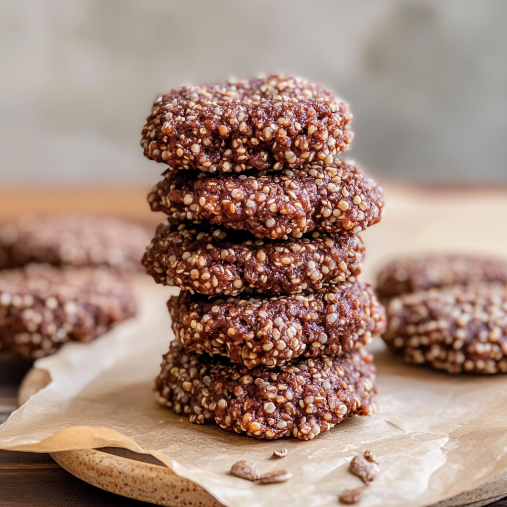 Crispy Quinoa Cacao Cookies (No-Bake!) - Amazing Crispy Quinoa Cacao ...