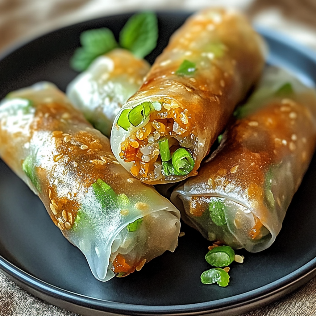 Amazing Crispy Rice Paper Spring Rolls Recipe for Delightful Crunch