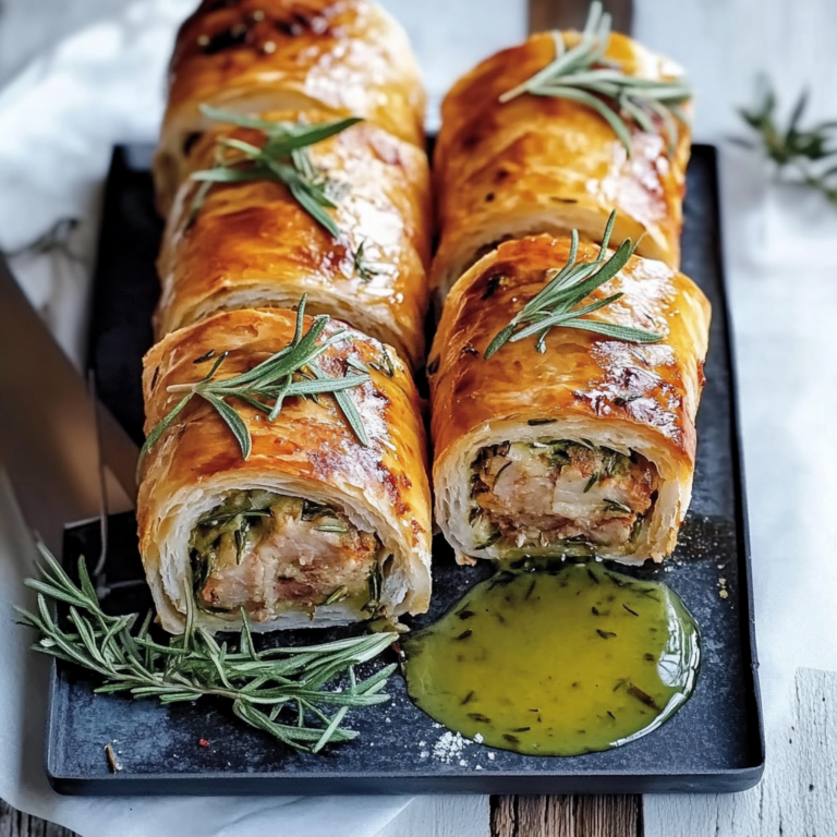Amazing Lamb, Rosemary and Mint Sausage Rolls Recipe