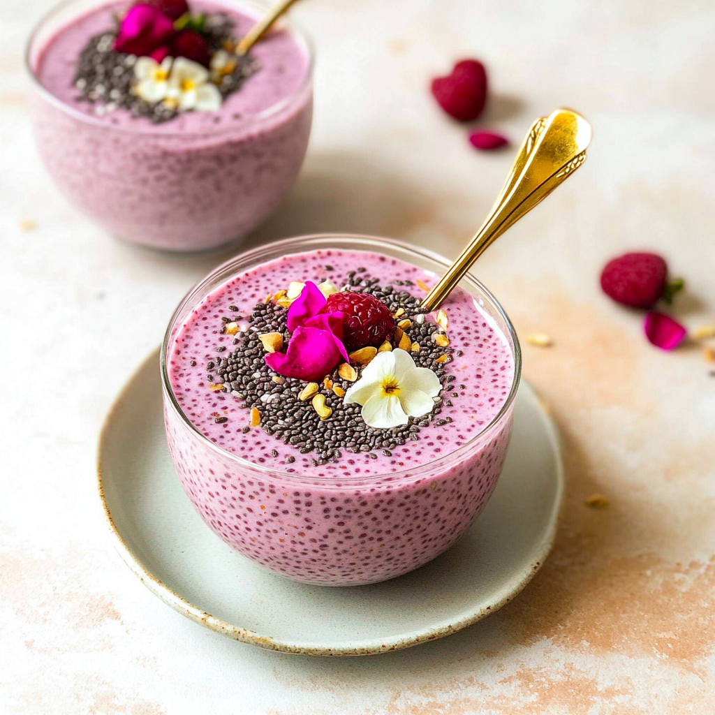 Amazing Rose Cardamom Chia Pudding Recipe for Delightful Treats