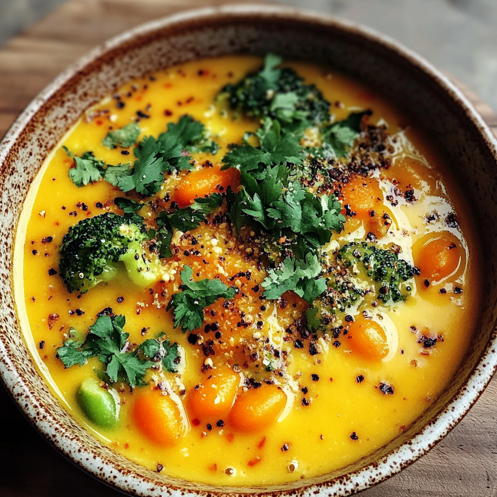 Amazing Anti-Inflammatory Golden Detox Soup for Wellness