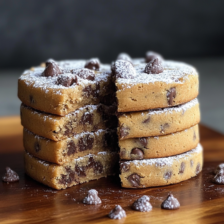 Amazing Espresso Shortbread Cookies with Toffee Chunks Recipe