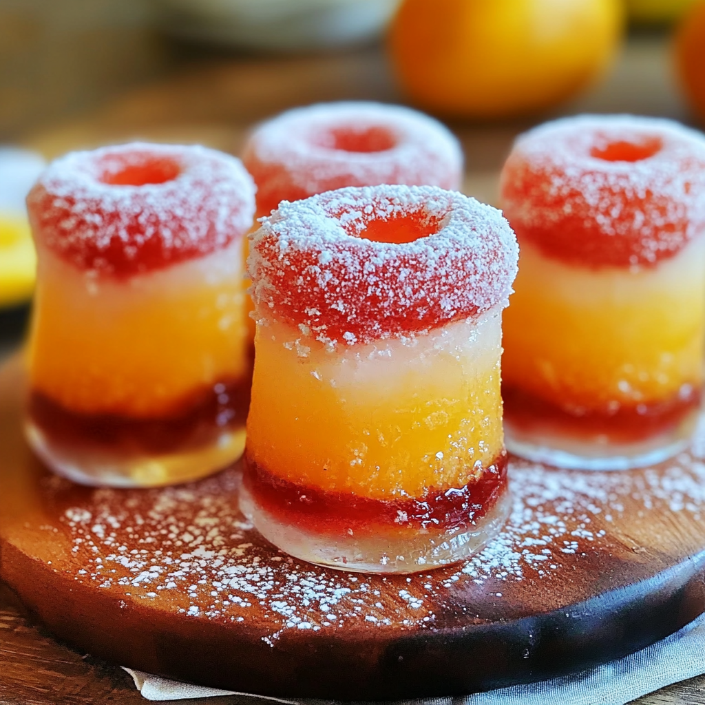 Amazing Peach Ring Pop Shots for an Incredible Party Treat