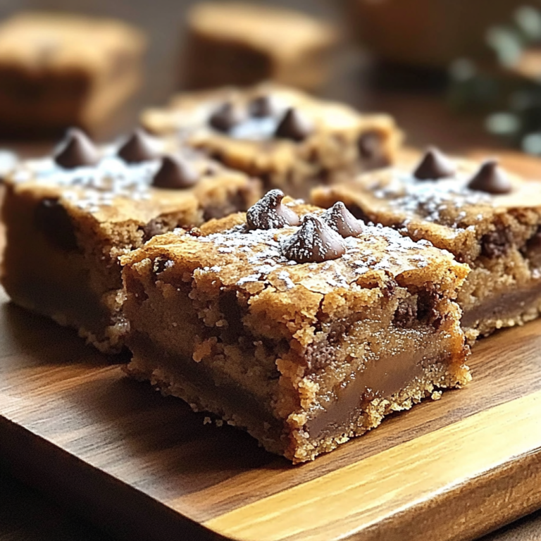 Dreamy Chocolate Chip Blondie Bars for Incredible Indulgence