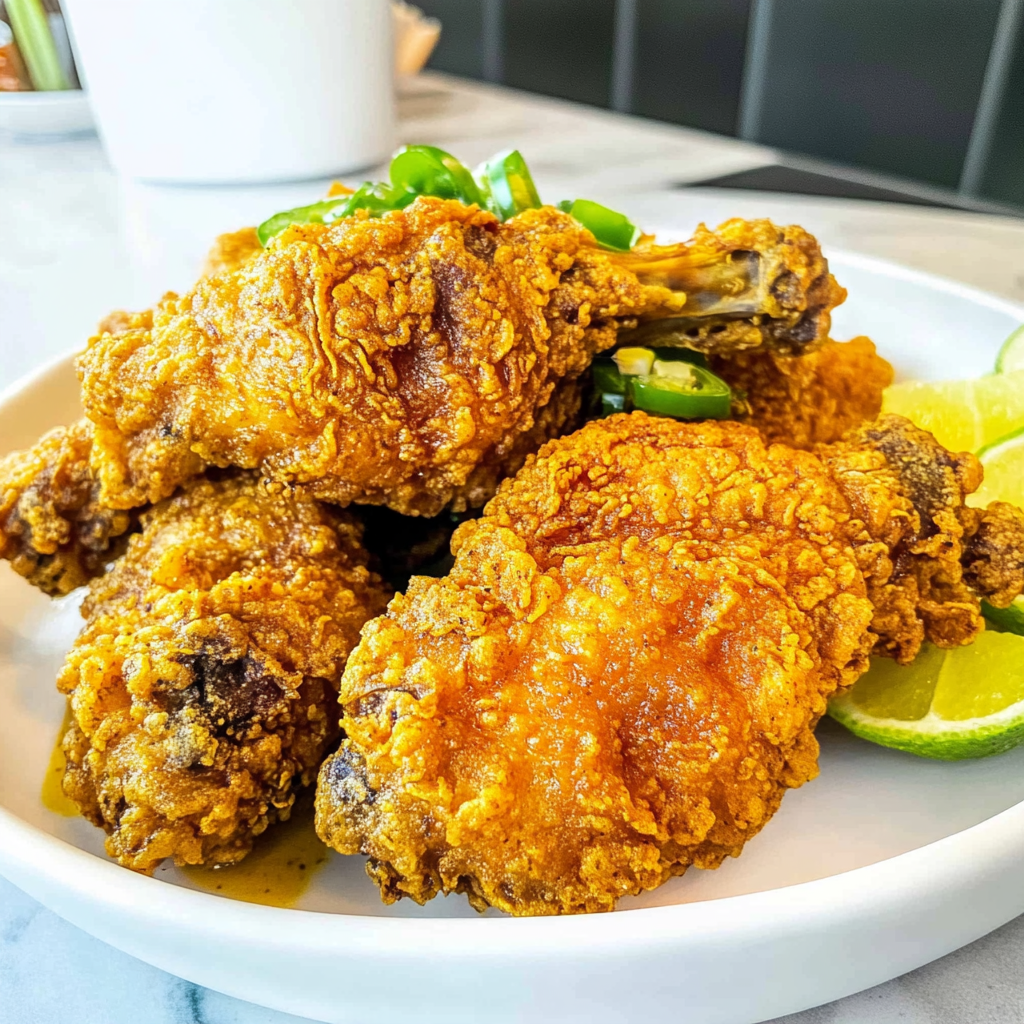 Amazing Extra Crispy Curry Fried Chicken Recipe Delight