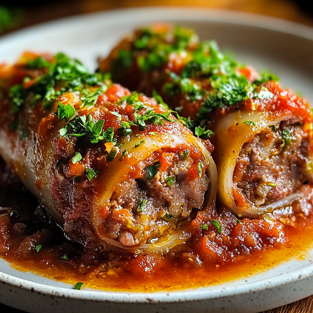 Giada’s Braciole – Classic Italian Beef Rolled in Rich Tomato Sauce ...